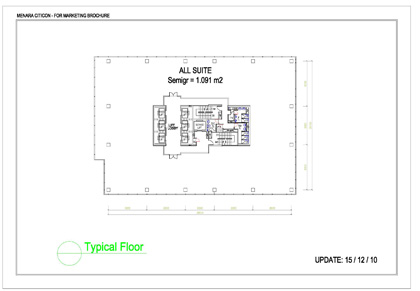 Menara Citicon - Office Building in Jakarta Barat, Indonesia